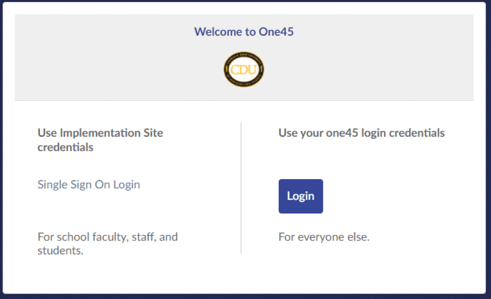 COM One45 Software | Charles R. Drew University of Medicine and Science